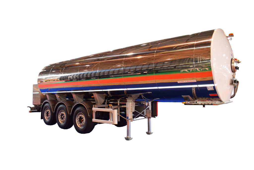 MILKTANKER - Milk collecting tank semi-trailer - Maisonneuve